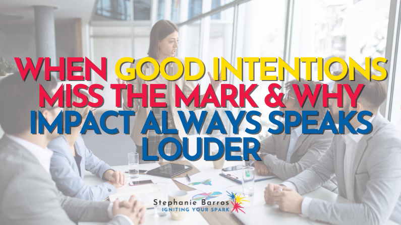 Impact vs. Intent: A High Performance Perspective